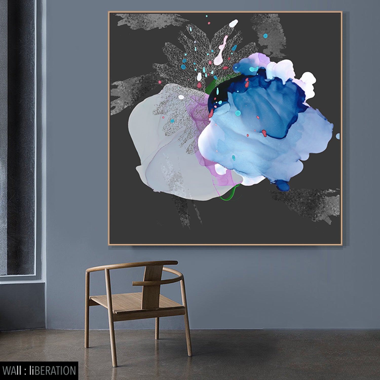 Abstract Modern Art Print | The Beginning | Wall Liberation